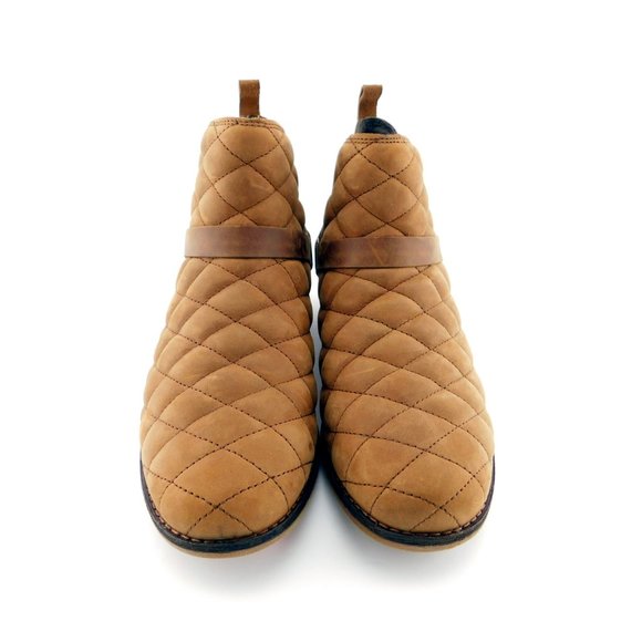 Teva | Shoes | Unworn Teva Tan Quilt Leather Waterproof Booties 8 ...